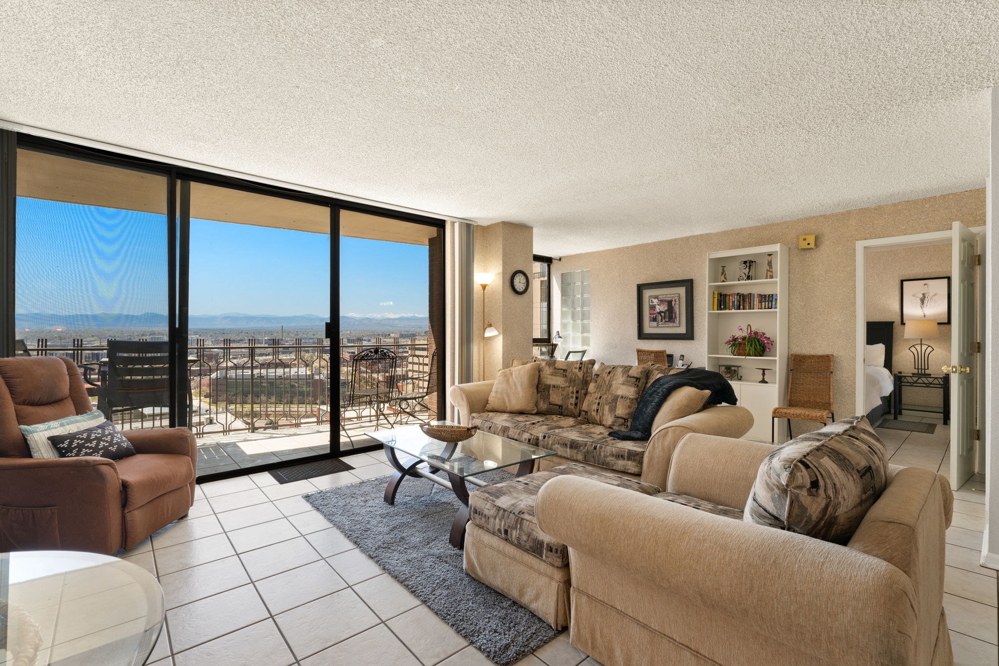 Downtown Denver Condo with Spectacular Mountain Views